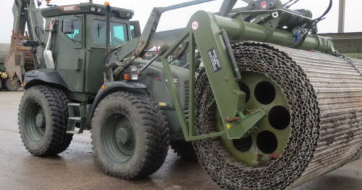 Medium Ground Mobility System Beam Dispenser | FAUN Trackway USA Inc